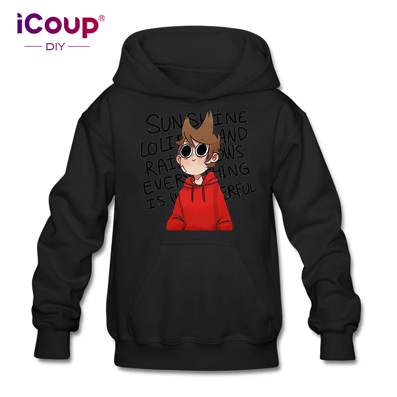 iCoup Kids Eddsworld Tord 100% Cotton Hoodie Sweatshirts for 12 18years ...