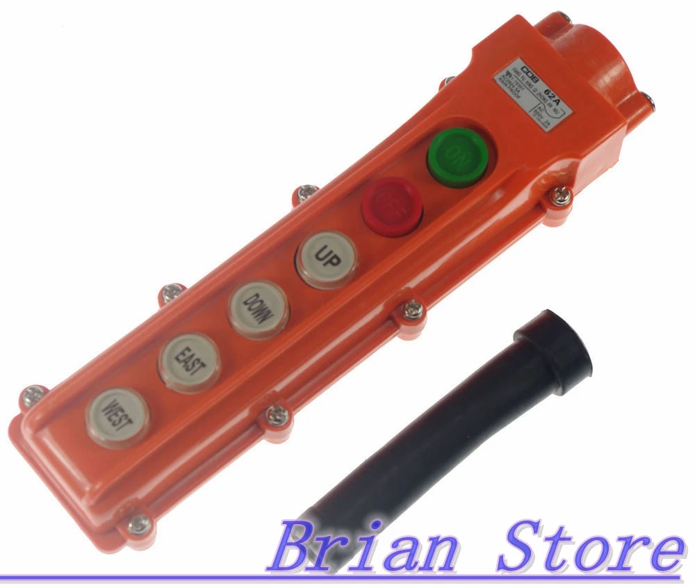 COB 62A For Hoist And Crane Pendant Control Station Push Button Switch ...