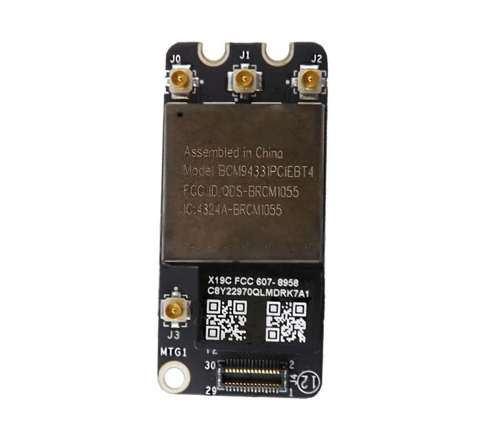 BCM94331PCIEBT4CAX BCM4331 WLAN wireless Card Module for apple A1278 ...