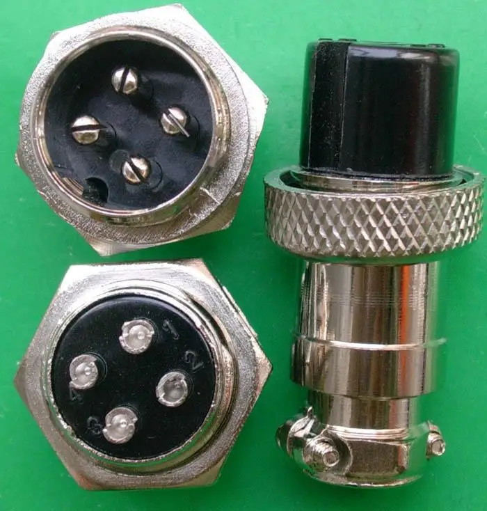 Free Delivery.4 core four core aviation socket diameter 16 mm: one man ...