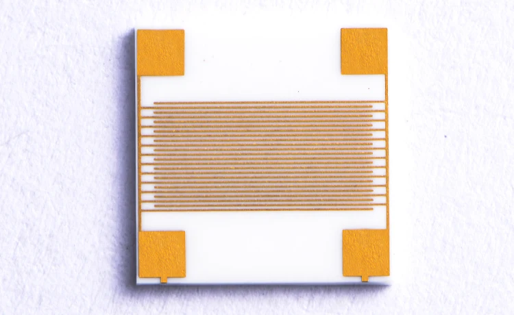 Diseño de dedo alúmina electrodo Interdigital Sensor de humedad PCB ...