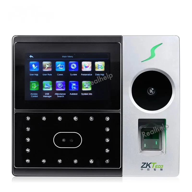 Palm Face Fingerprint Multi-biometric T&a And Access Control Zkteco ...