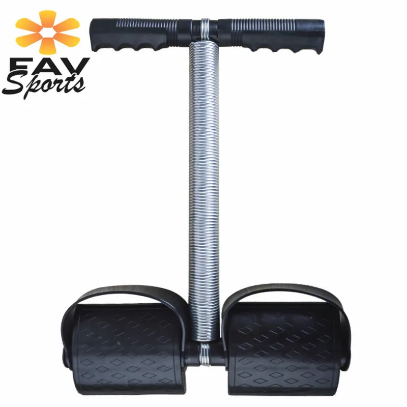 Elastic Spring Pull Rope Fitness Abdominal Sit Up Foot Pedal Exerciser ...