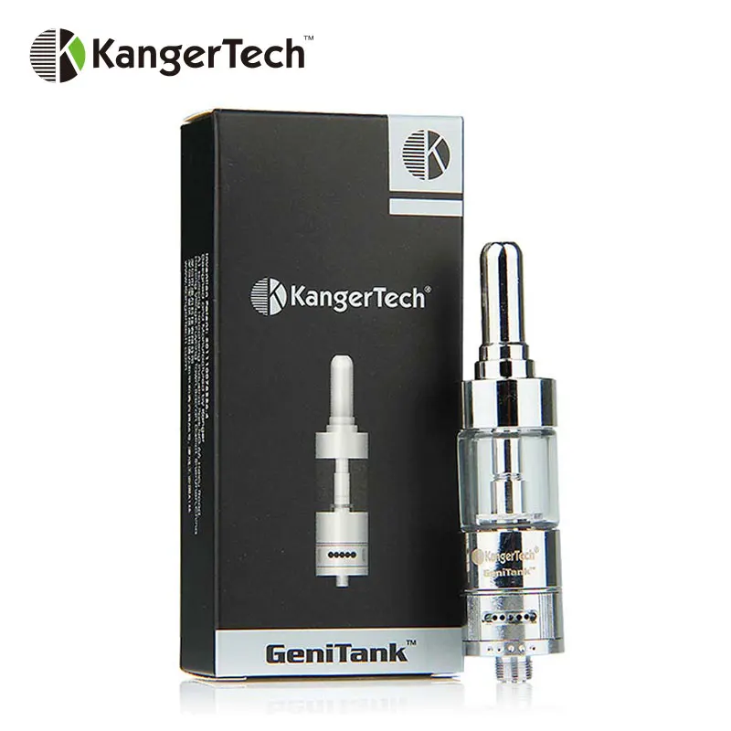 Original KangerTech GeniTank Single Cartomizer 2.4ml Pyrex Glass Tank 1 ...