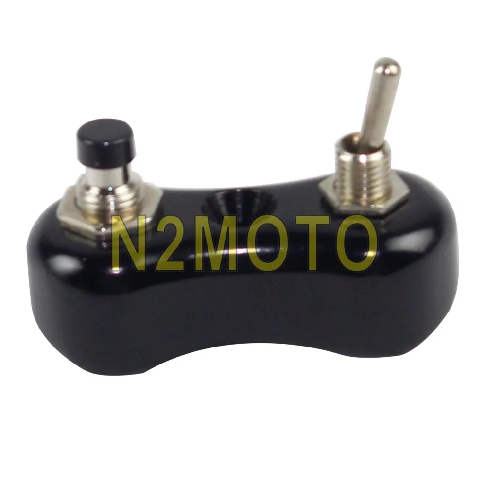7/8" 1" Handlebar Vintage Cafe Racer Mini Switch Push Button Switches ...