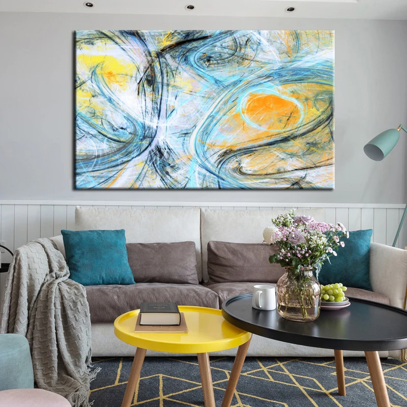 Aliexpress.com : Buy Irregular Colorful lines Imagination Abstract ...