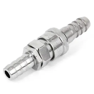 12mm Hose Barb Air Compressor Fitting Quick Release Coupler Connector ...