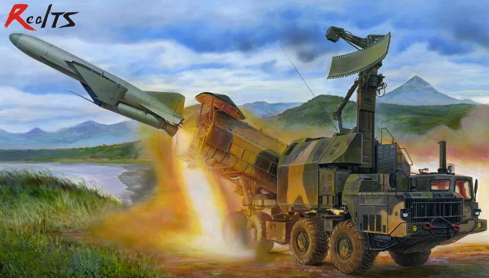 Trumpeter-Kits-de-modelos-de-P-15-01035-1-35-4K51-Rubezh-ASM-costero ...