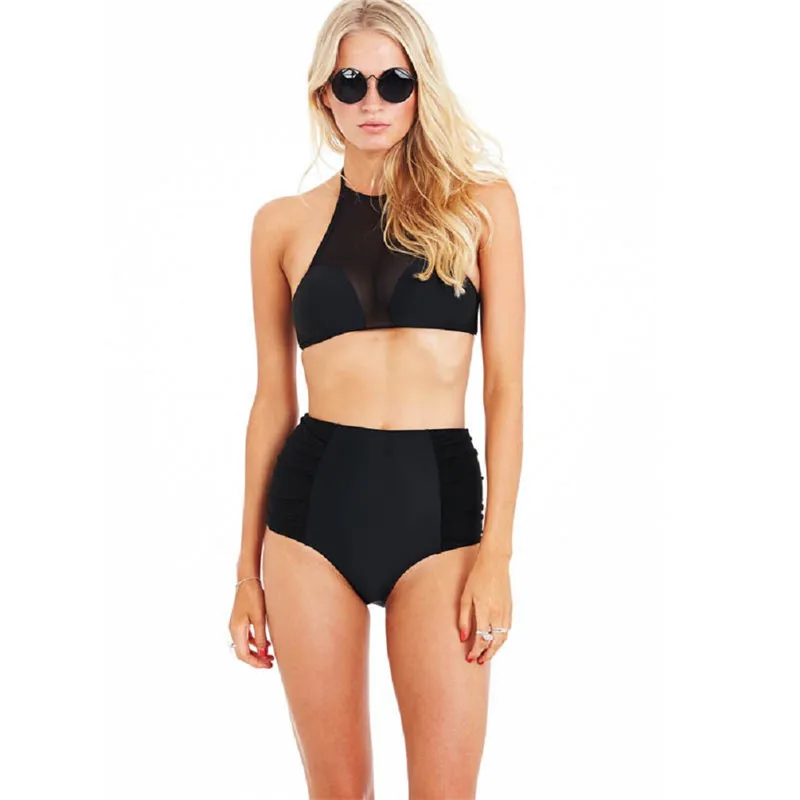 2017 New Sexy Bikinis Women Swimsuit High Waisted Bathing Suits Swim