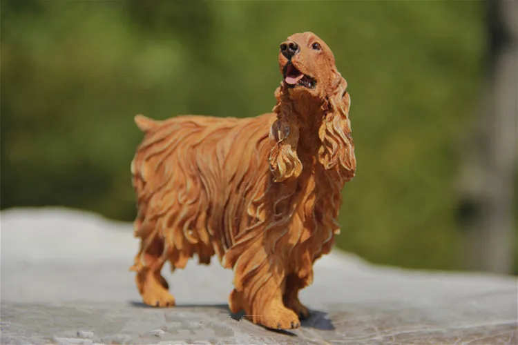 3D Printed English Cocker Spaniel Dog Statue Home Decor Sculpture ...