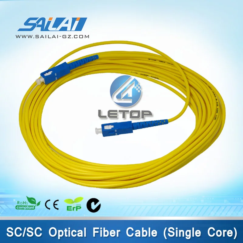 On Sales! Inkjet Printer Data Cable SC Fiber Optic Cable single core 8 ...