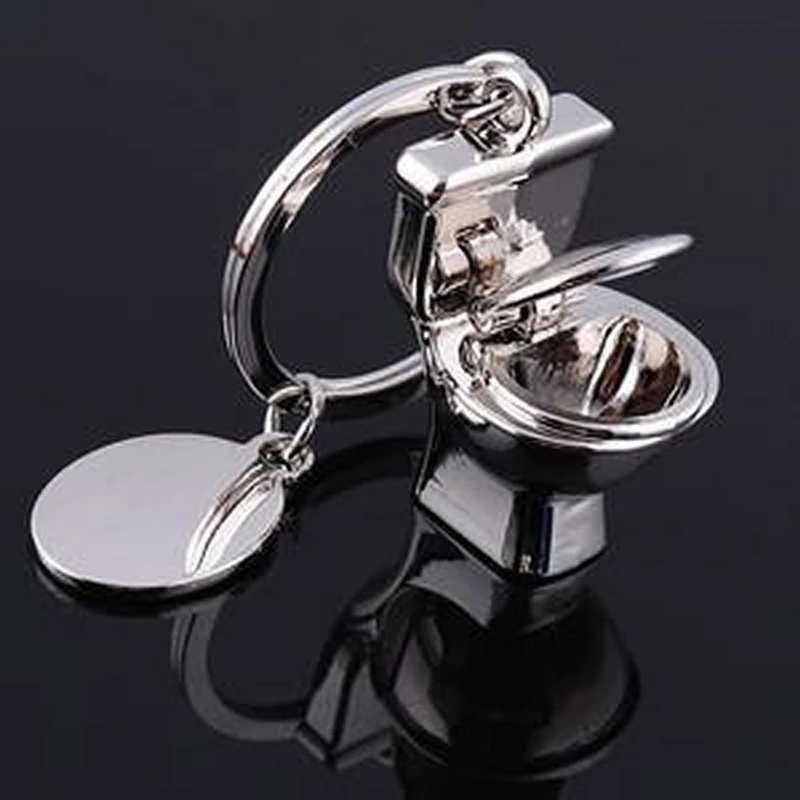 British Style Casual Detachable Cool Plain Moto Funny Keyrings ...