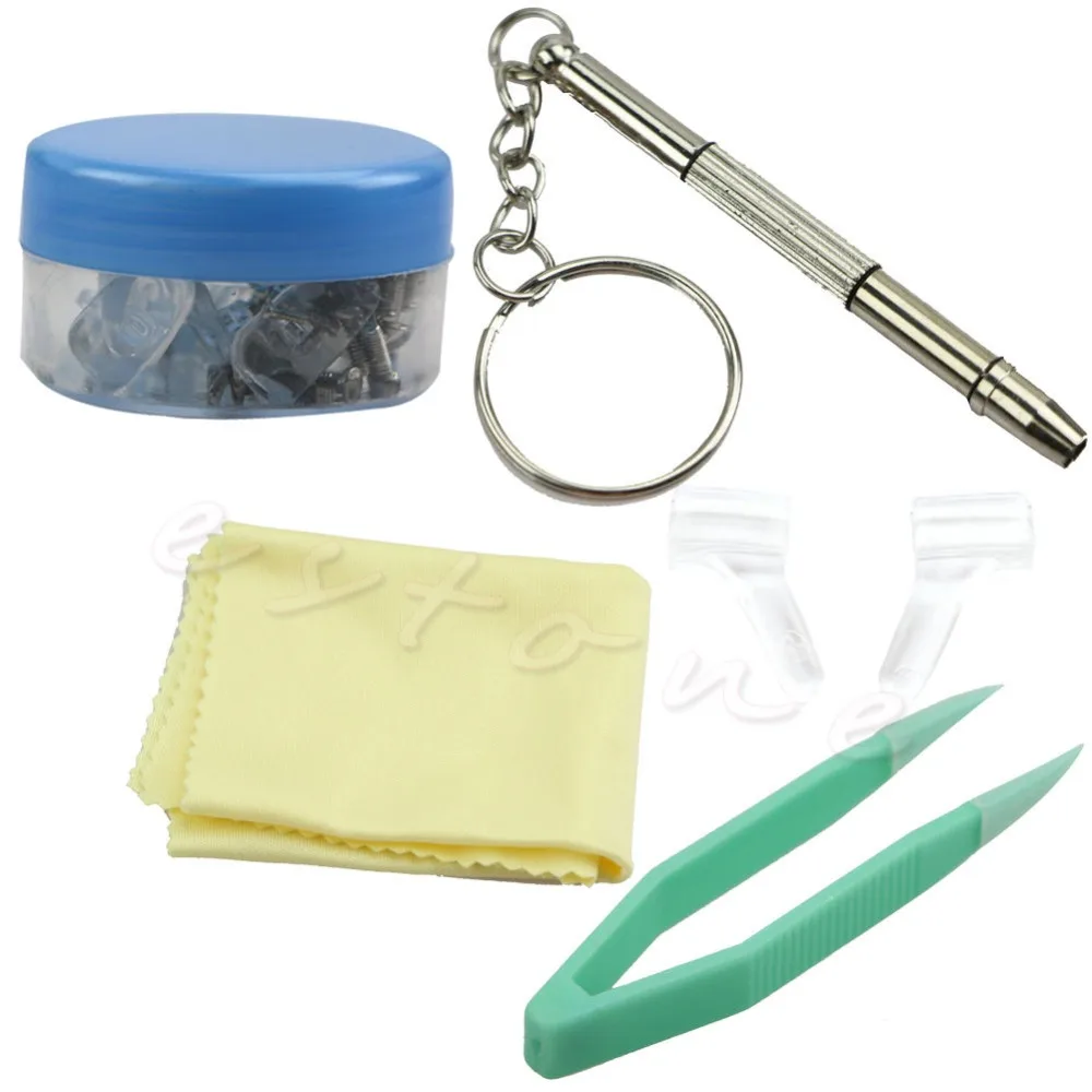 Sunglasses Spectacle Repair Set Eyeglasses Glasses Screws Screwdriver