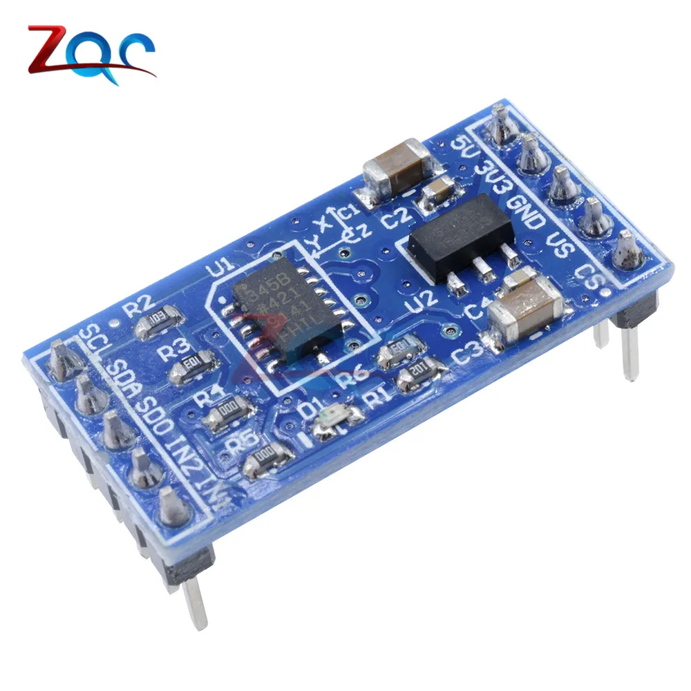 ADXL345 IIC / SPI 3 axis Digital Gravity Angle Sensor Acceleration Accelerometer Tilt Sensor ...