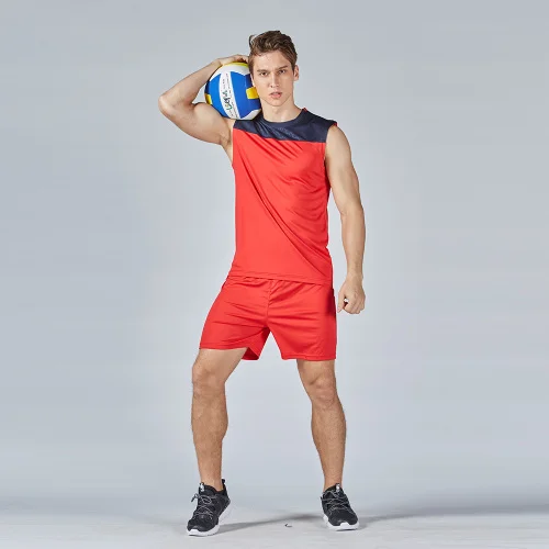 Survetement Volleyball 2017 Men Volleyball Sets Sleeveless Adult ...