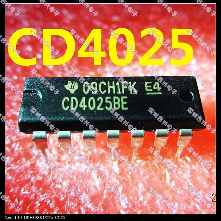 20PCS CD4025 CD4025BE Counter Logic IC Hot !|ic modulator|ic ...