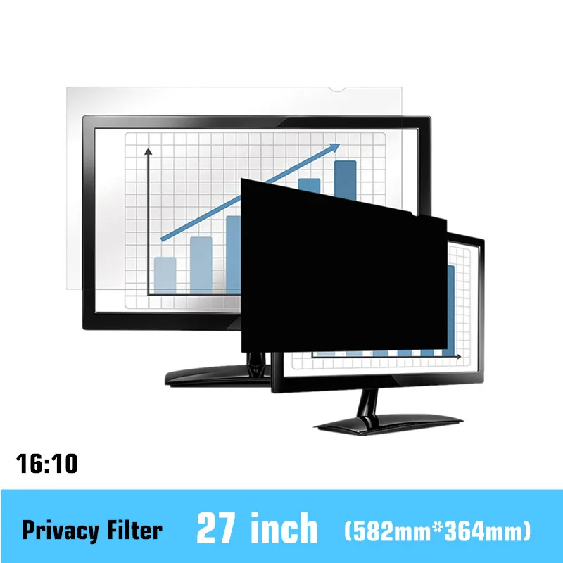 27 inch Privacy Filter LCD Screen Protective film for 16:10 Widescreen ...