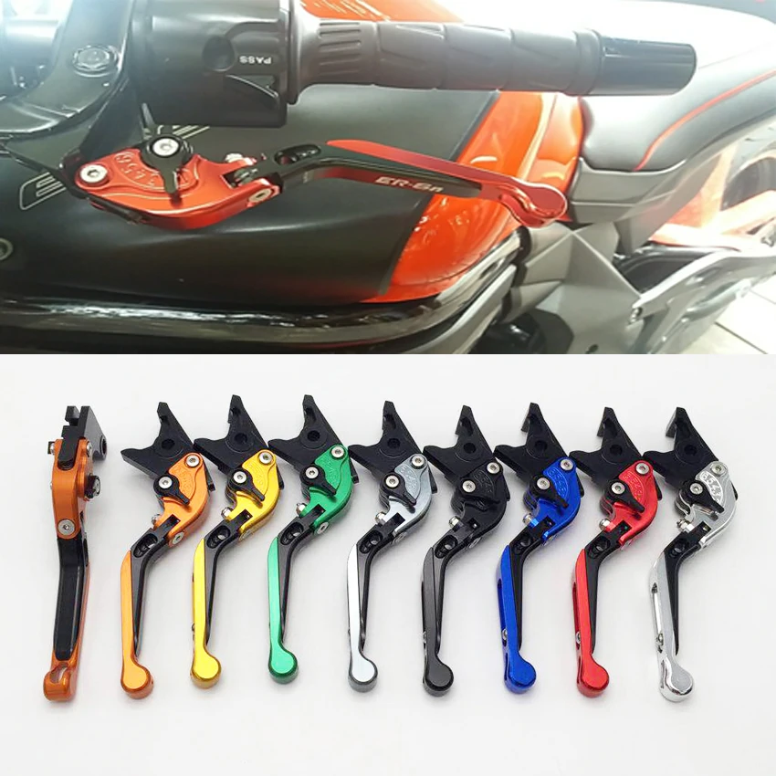 Motorcycle-lever-CNC-Adjustable-Foldable-Lengthening-aluminum-brake ...