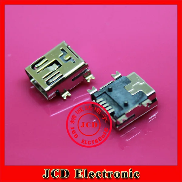 Chenghaoran Usb Socket Mini Usb 5p Female Smd Connector Mini Usb