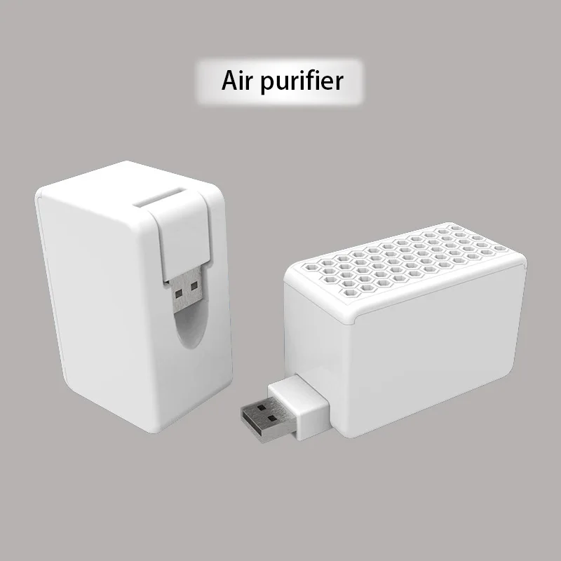 Usb Negative Ion Air Purifier Air Ozonizer Portable Mini Oxygen Bar