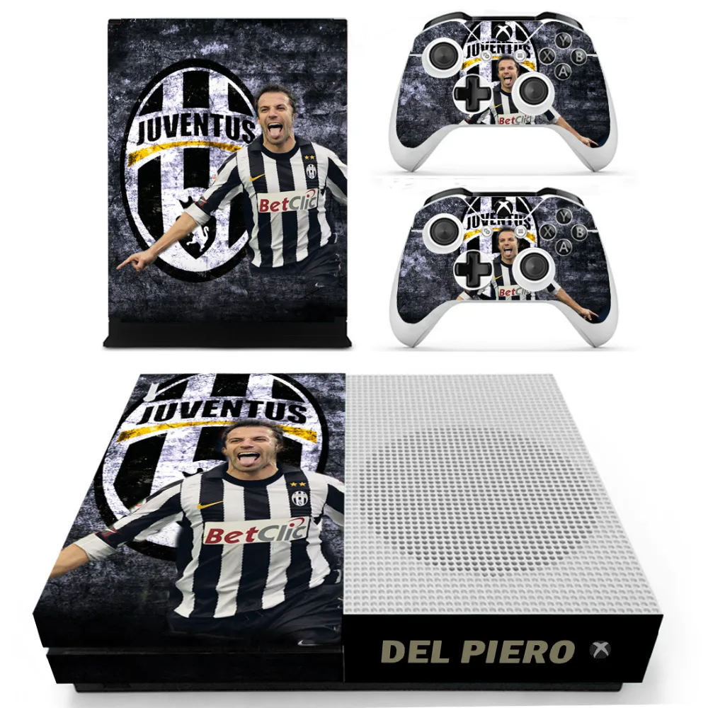 Juventus Football Team Skin Sticker for Xbox One S - ConsoleSkins.co