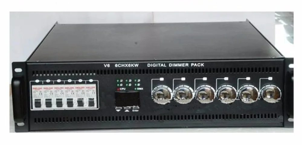 Stage Lighting Stage Lights 6CH X 6KW Digital Dimmer Pack Power Supply ...