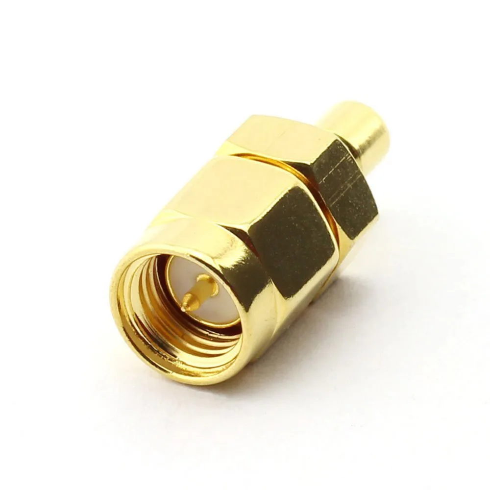 RF Coaxial Adapter SMA Plug to SMB Plug Coax Jack Connector SMA Male to ...