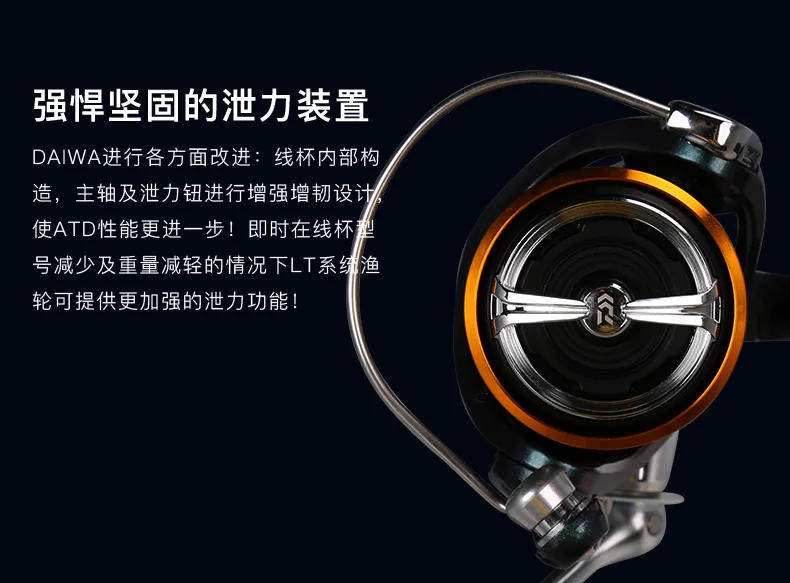 Рыболовная катушка для спиннинга DAIWA REGAL LT, мелководье катушка ...