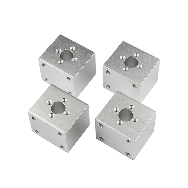 4pcs Aluminum T8 Lead Screw Nut Bracket 3d Printer Parts Mm - AliExpress