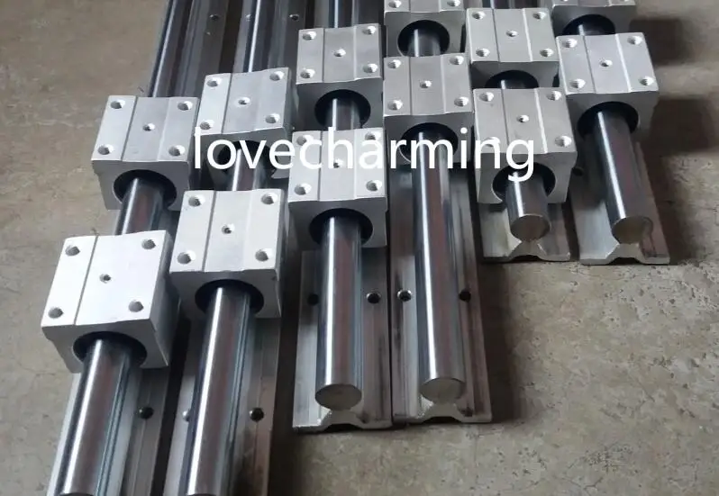2 X( SBR20 1500/2000/2500mm ) 20MM FULLY SUPPORTED LINEAR RAIL GUIDE ...