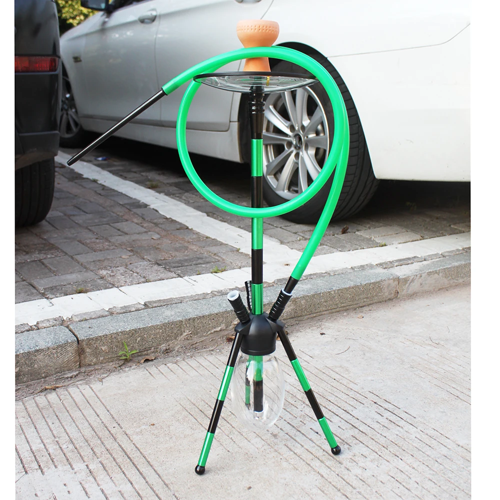 New Style Aluminum Alloy Hookah With Ceramics Hookah Bowl Chicha ...