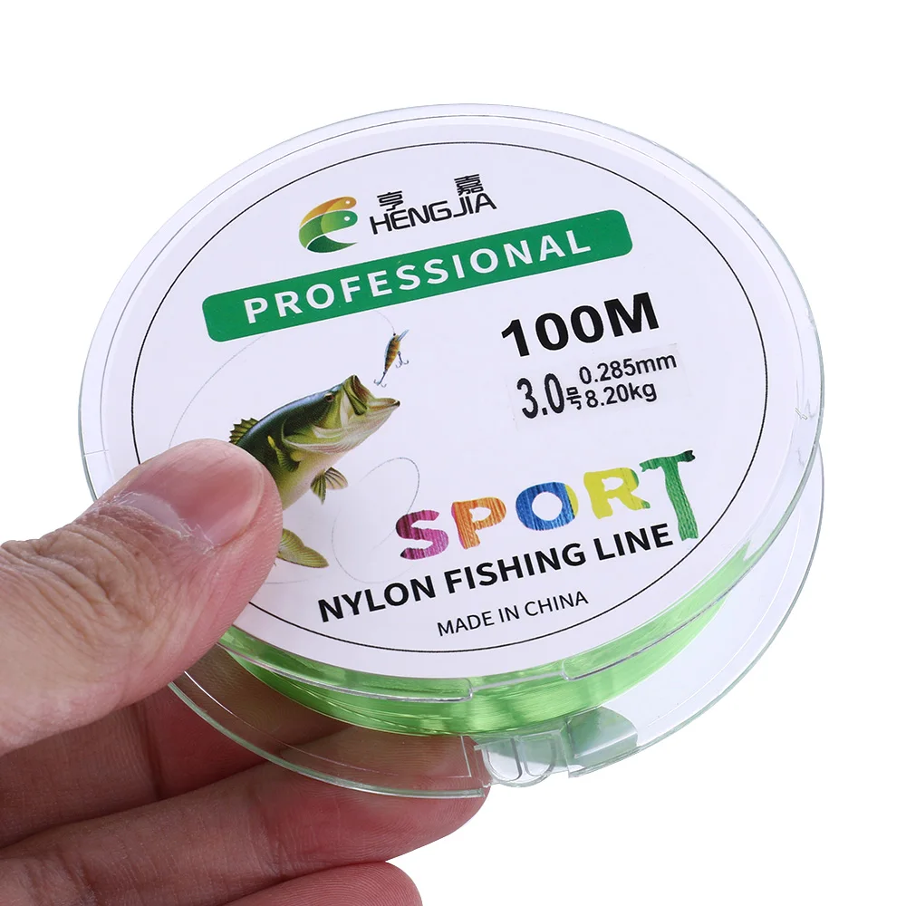 1pc Fishing Line 100M Super Strong Nylon Line Fishing Gear 1.0 8.0 ...