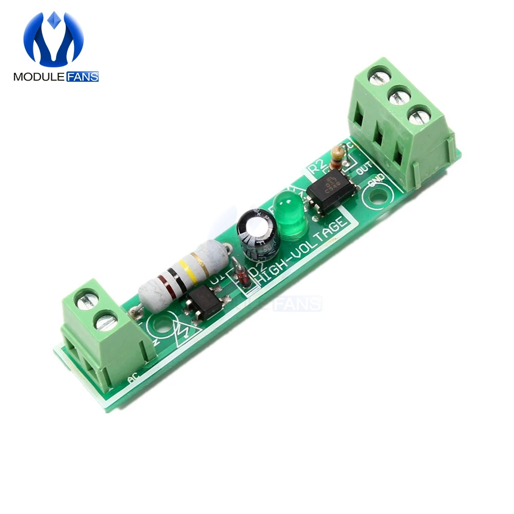 1-bit Ac 220v Optocoupler Isolation Module Voltage Detect Board Adaptive For Isolamento ...