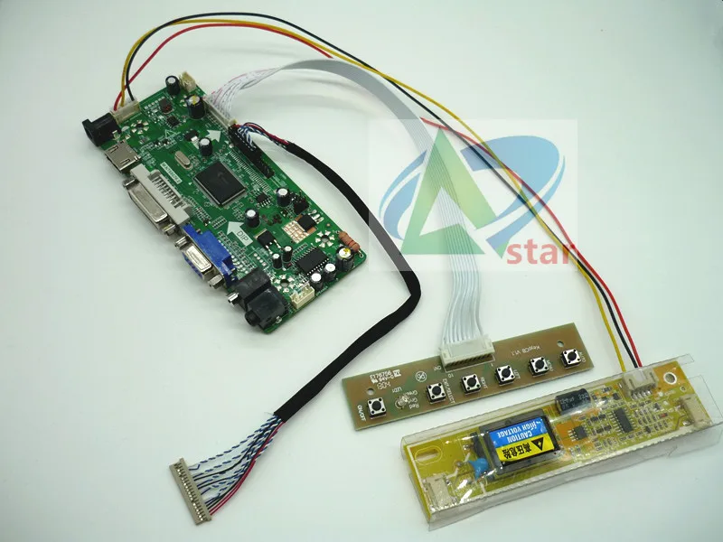 HDMI-DVI-VGA-AUDIO-LCD-Controller-Board-kit-12-1-G121X1-L01-1024-768 ...