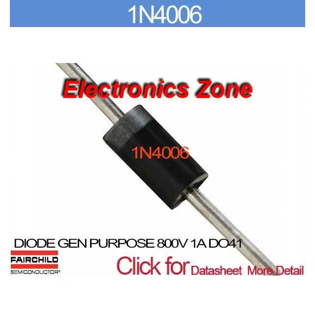 1N4006 DIODE propósito general 800 V 1A DO41 1N4006 4006 N4006|purpose| - AliExpress