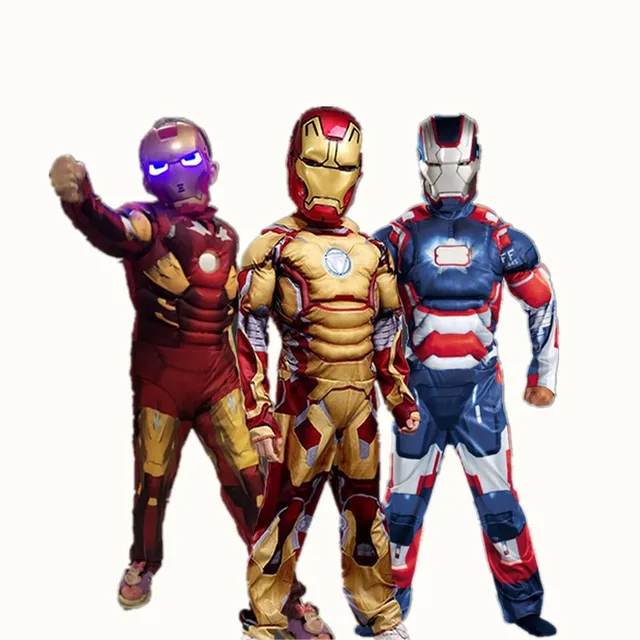 iron man costume for kids mask cosplay ironman halloween costumes girls ...
