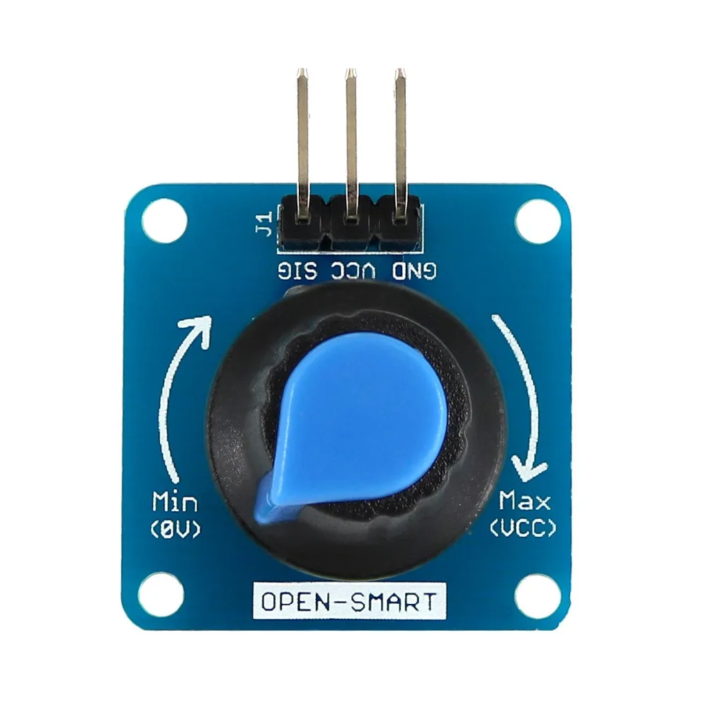Aliexpress.com : Buy Blue Rotary Angle Sensor Module Light / Volume ...