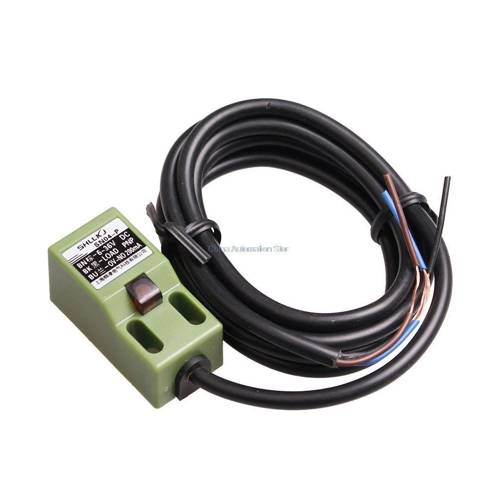 SN04 P PNP 3 Wire NO Inductive Approach Proximity Sensor Switch|switch ...