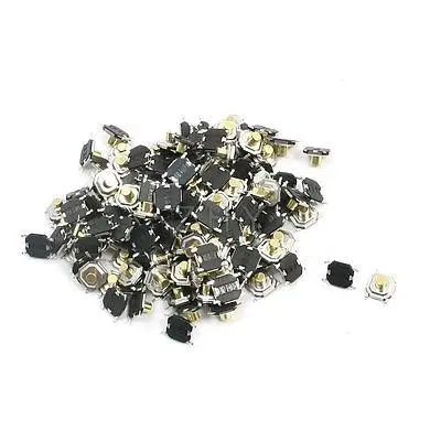 200Pcs 5x5x3mm 4Pin Momentary Push Button PCB SMD SMT Tact Switches ...