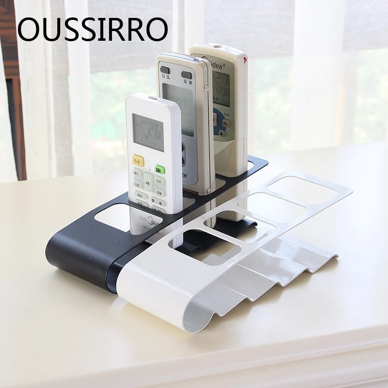 Novelty Practical Iron 4 Section Tv Remote Control Holder Home ...