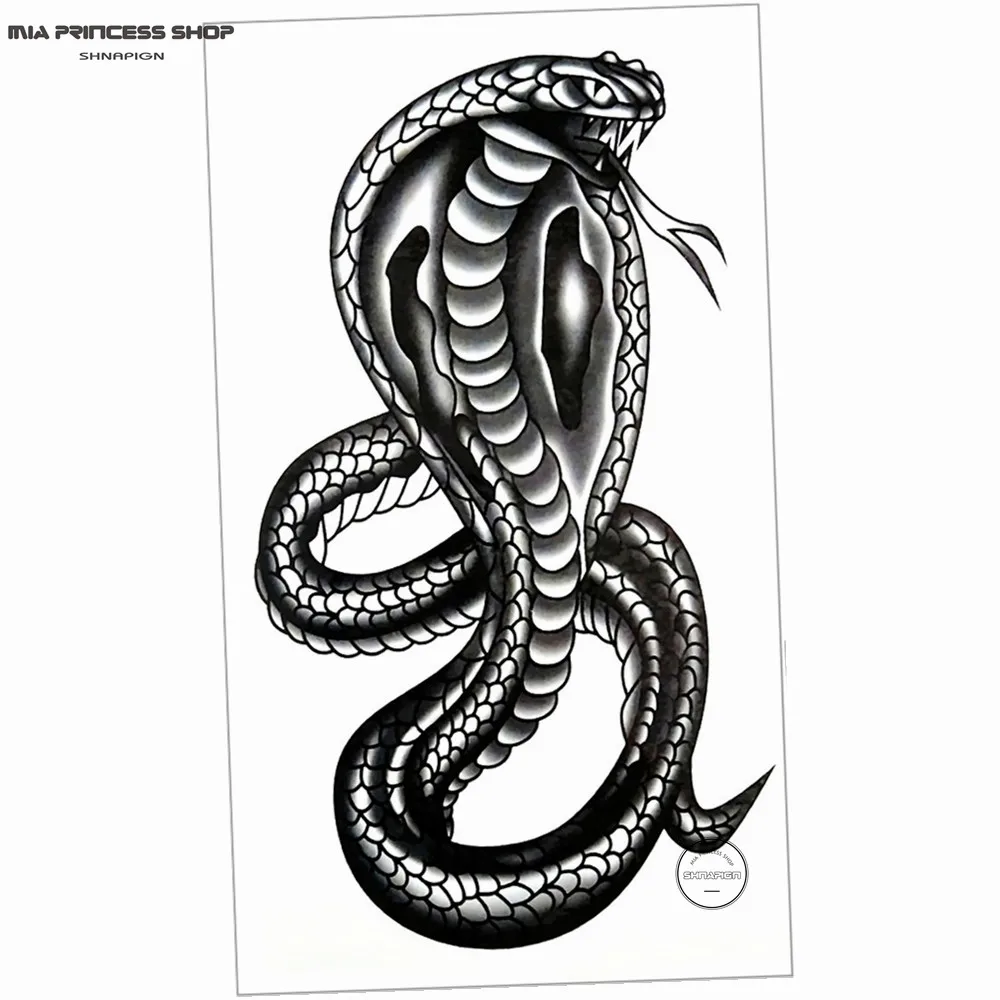 King Cobra Tattoo Drawing