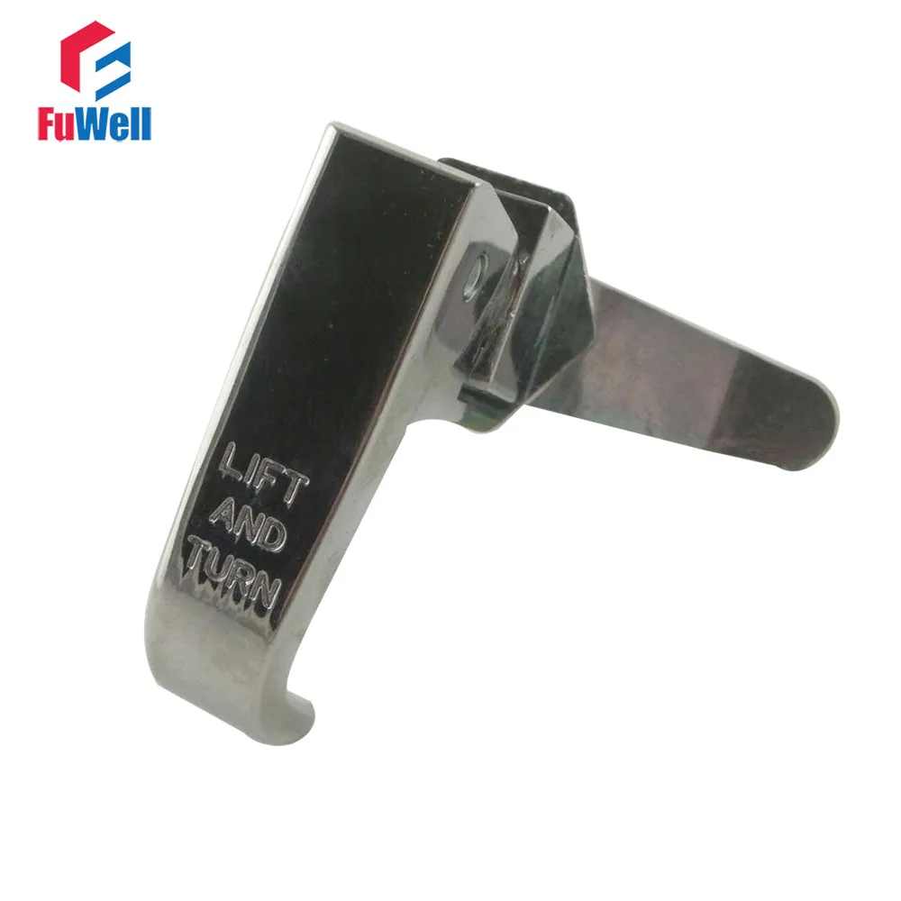 MS309 Metal Cabinet Lock with Handle for Cupboard Cabinet Door Lock-in ...