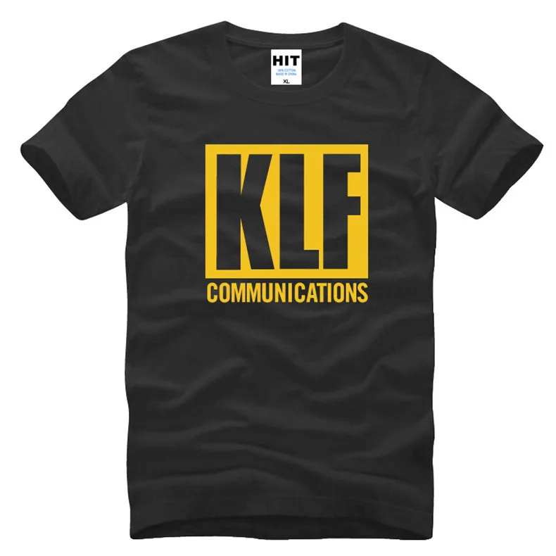 The KLF Communications T Shirts Men New Fashion T Shirt Short Sleeve ...