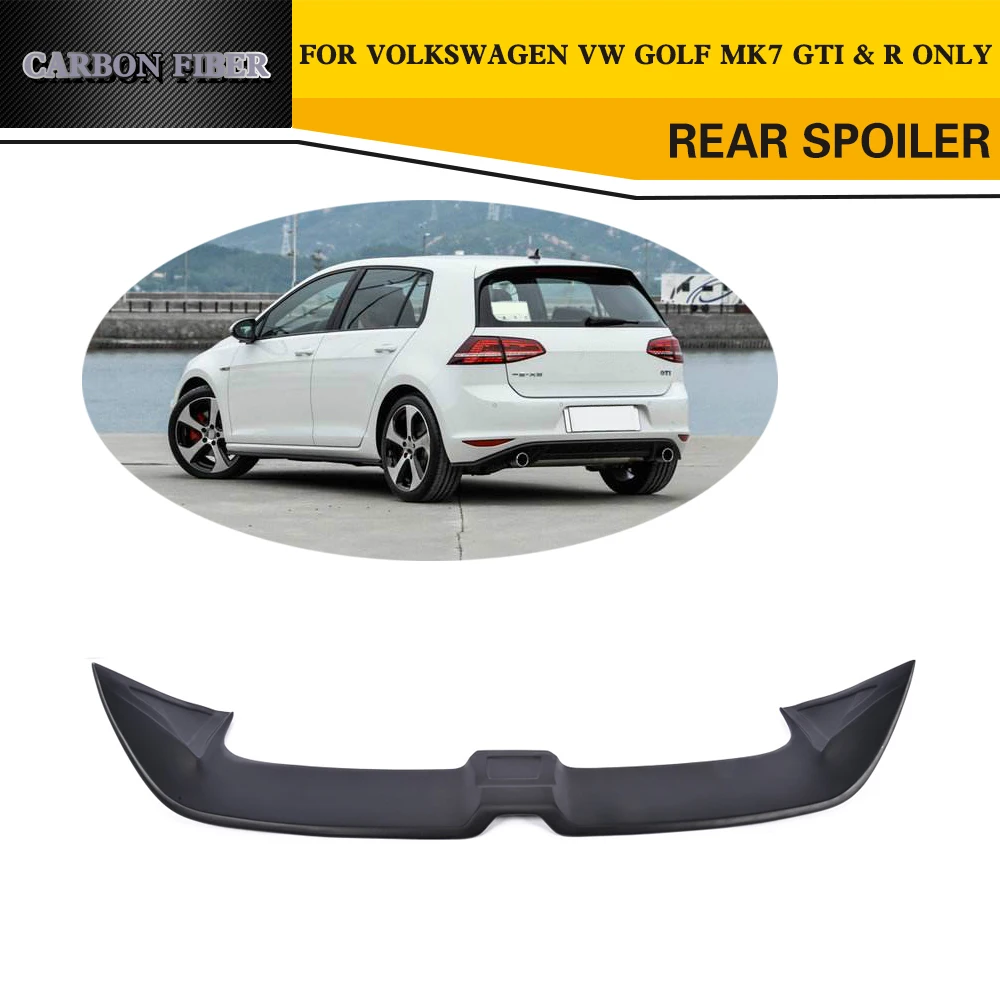 Car Styling FRP Car Rear Roof Lip Spoiler Wing for VW Golf VII MK7 GTI ...
