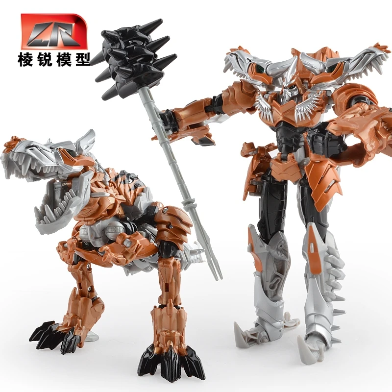 Genuine Transformers Optimus Prime toy dinosaurs four cable robot model ...