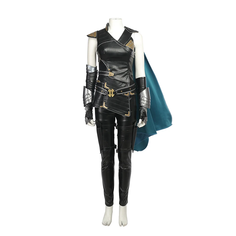Hot Thor 3 Ragnarok Valkyrie Cosplay Costume Outfit Superhero Battle