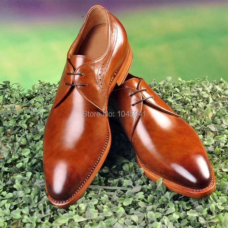 new 2017 Fashion Italian Milano Shoe Handmade Goodyear welt shoes ...