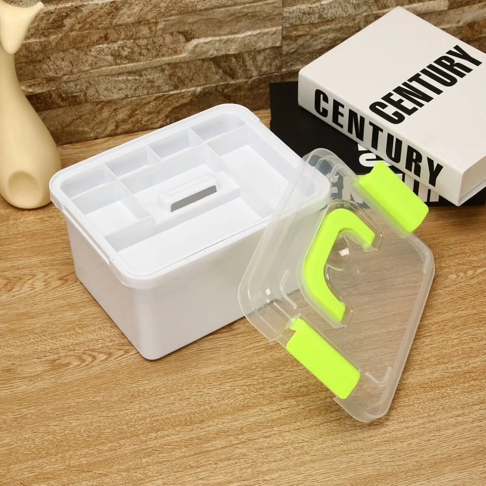 1PCS Multi-layered Large Family First Aid Kit Box Medicine Medical ...