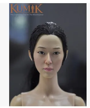KNL HOBBY KUMIK 15 24, cabeza femenina esculpida, punto de KM15 24 para figuras de acción ...