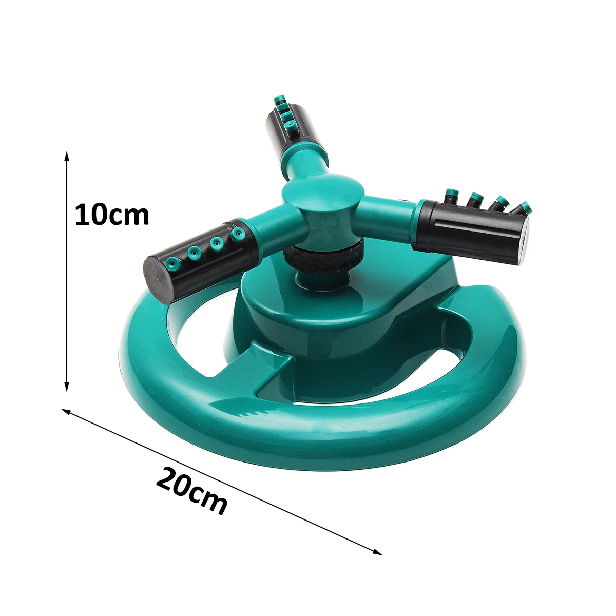 Garden Rotating Sprinklers Automatic Watering Grass Lawn 360 Degree ...